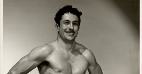 Male Models Vintage Beefcake: Bill Logan Photographed by Russ Warner