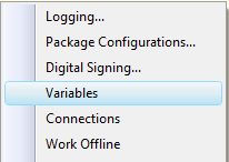 Microsoft SQL Server Knowledge Bank: SSIS Variables