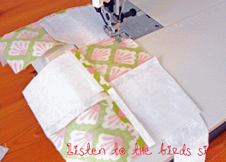 Listen To The Birds Sing: Speedy Scrappy Block Tutorial