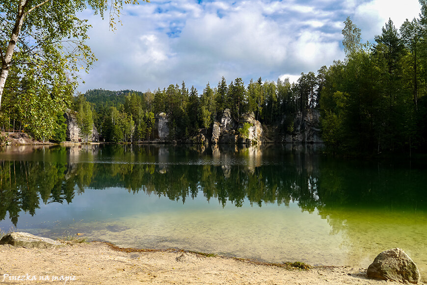 Adršpach i Teplické Skály - czeskie skalne miasta z psem - Pinezka na mapie