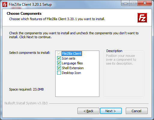 ITFinities.Com: การติดตั้ง FileZilla