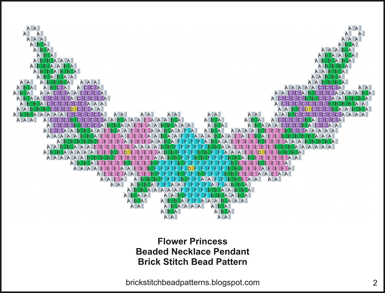Brick Stitch Bead Patterns Journal: Flower Princess Brick Stitch Beaded ...