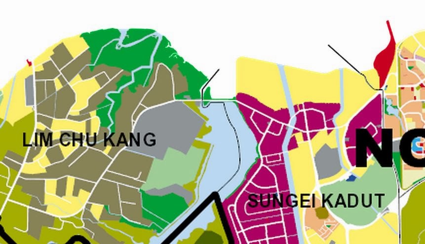wild shores of singapore: Mandai mangroves in the Draft Master Plan 2013