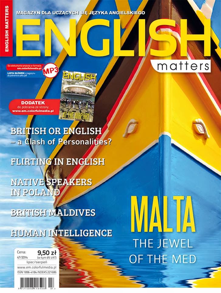 Z nosem w książce: LITERATURA. Magazyn English Matters - Opinia