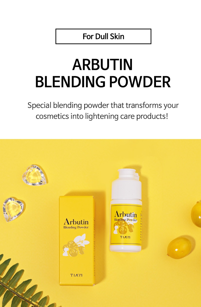 Korean Delicious Cosmetics skincare reviews: TIA'M ARBUTIN BLENDING ...