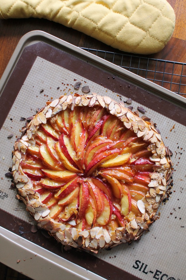 The Cooking Actress: Ginger-Nectarine Galette-Guest Post with The ...