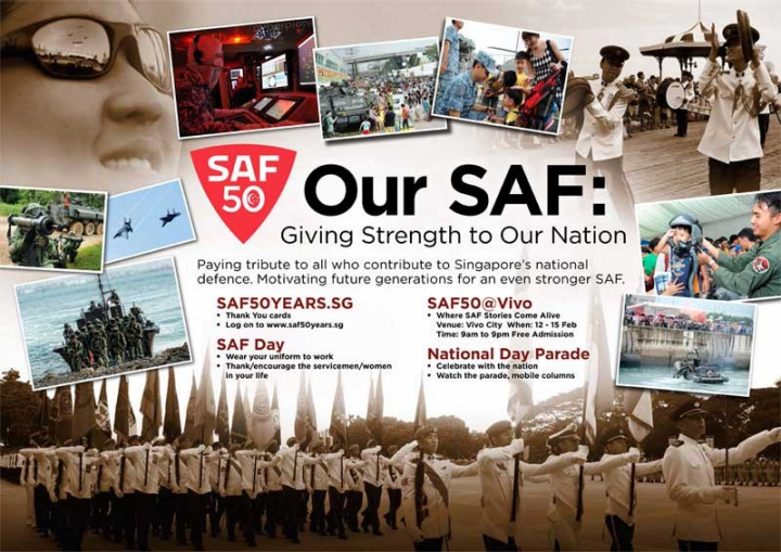 If Only Singaporeans Stopped to Think: SAF50: SAF announces golden ...