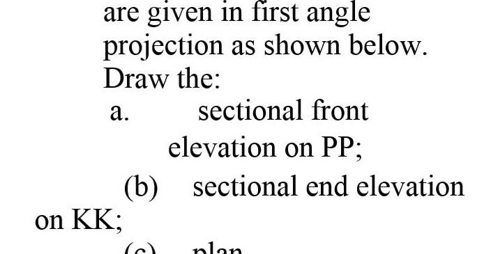 2017 TECHNICAL DRAWING WAEC 2017 ANSWERS