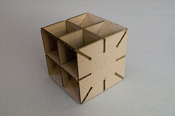 dbr3d: Laser Cut Cube