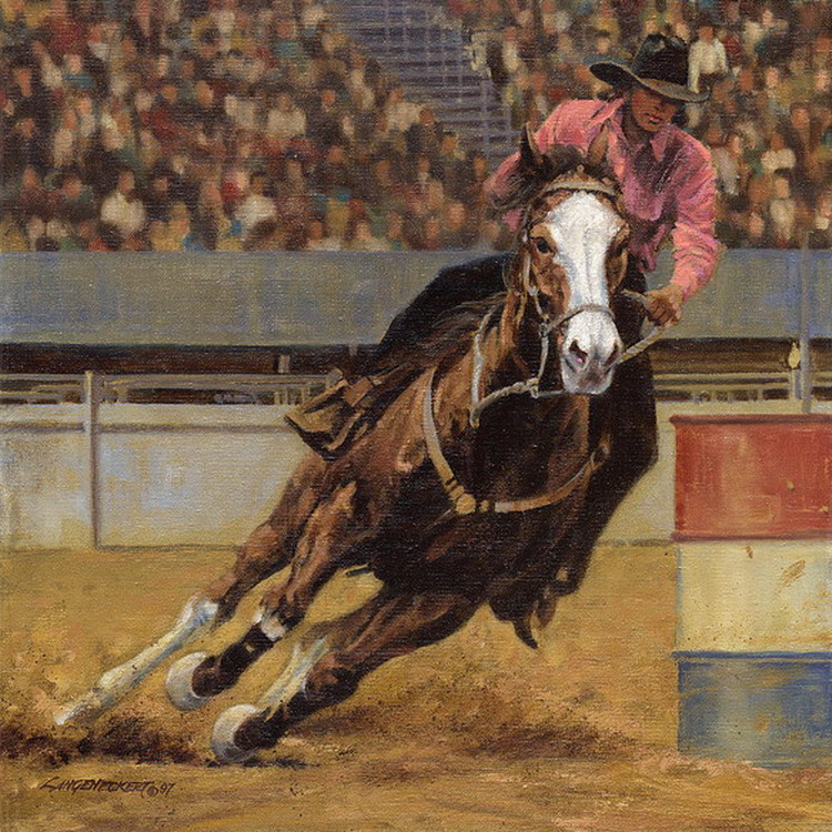 Historia y evolución de la pintura artística : Domando al Caballo ...