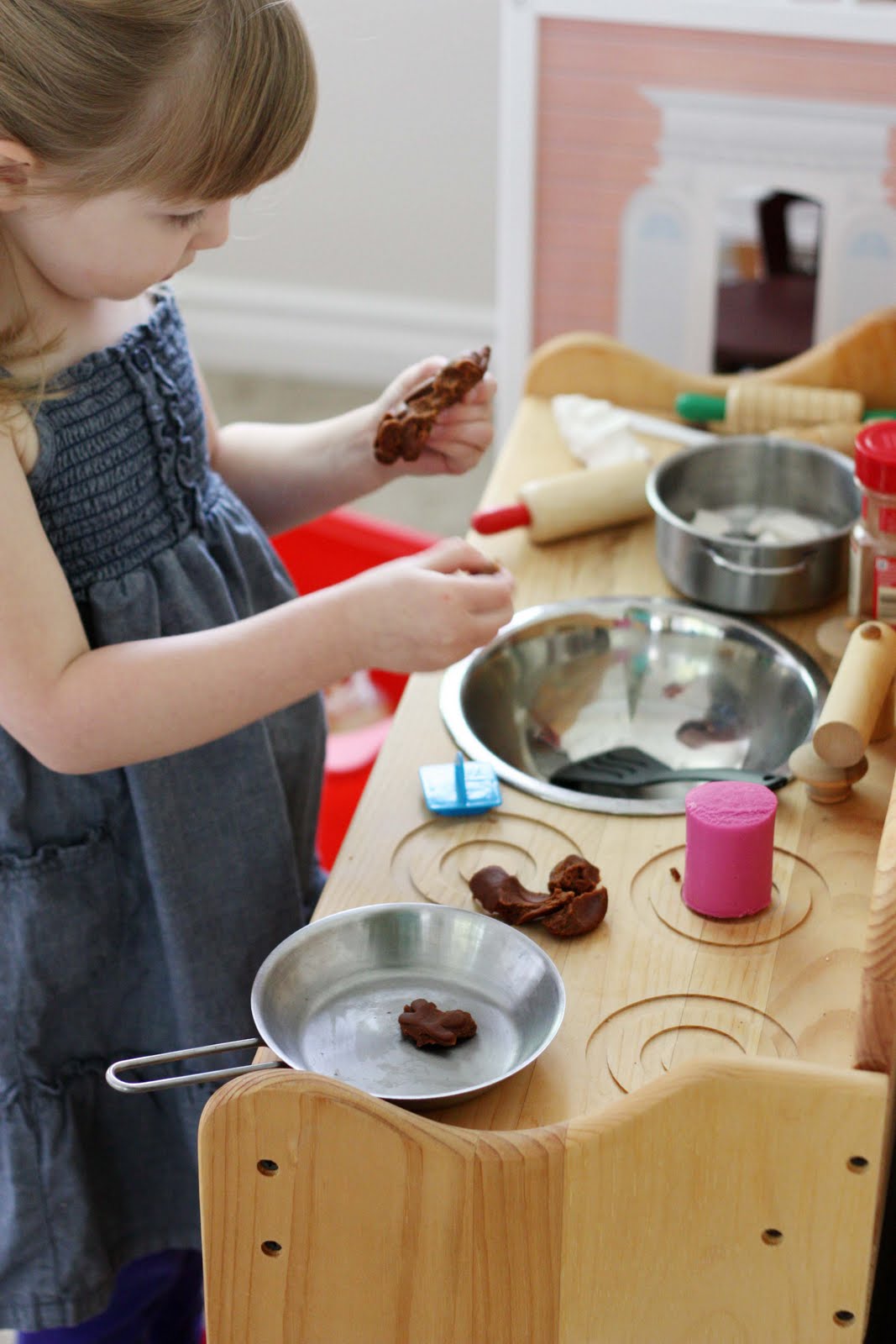 Dimples & Giggles: Playdough Kitchen