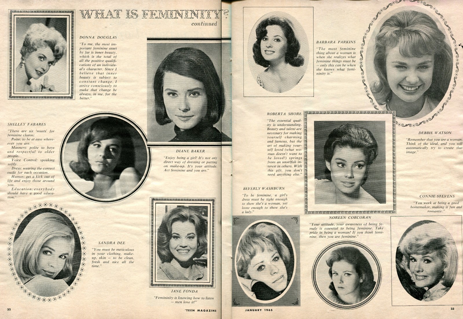 Classic Film Scans: what is femininity?