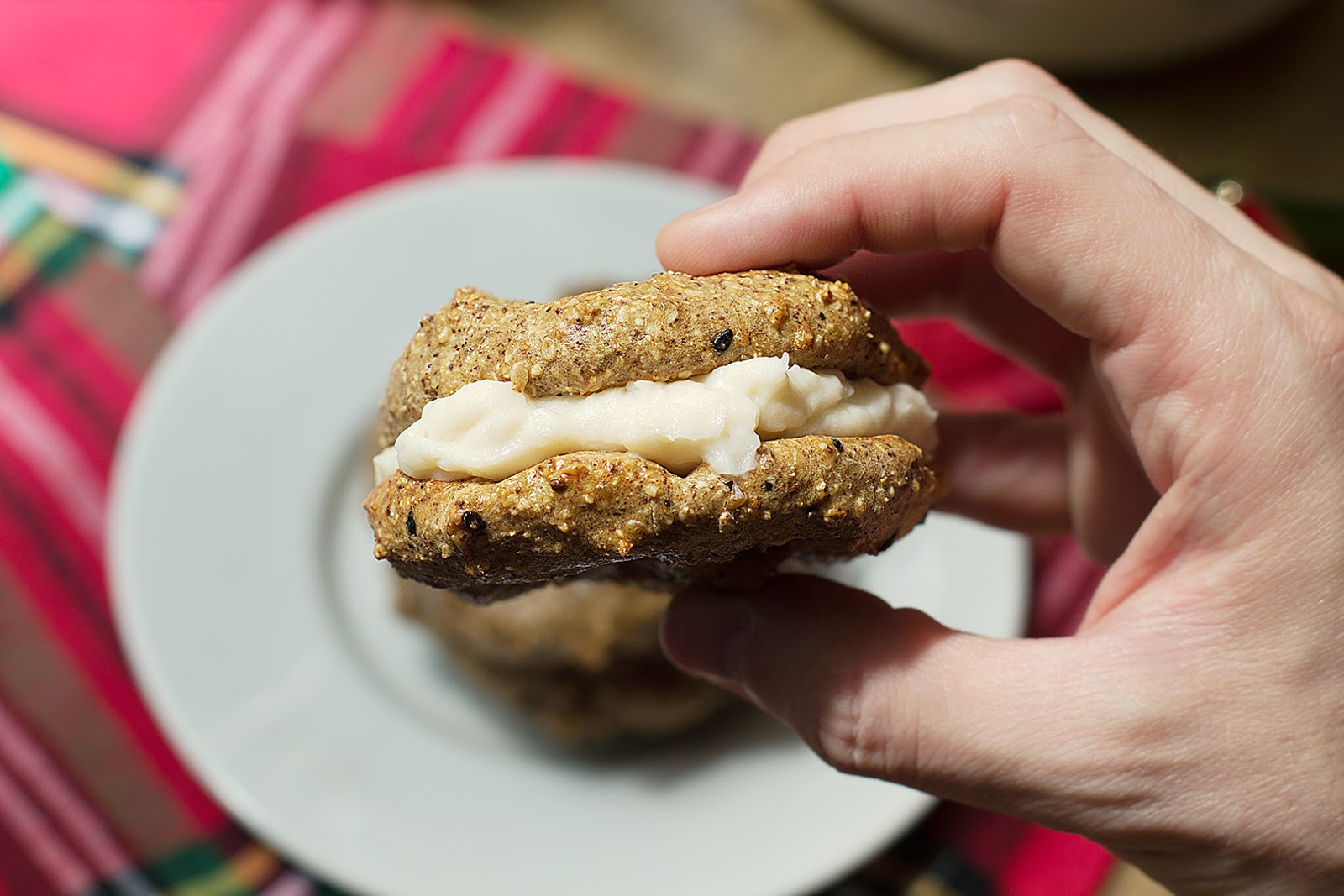 Receta Navideña: Alfajor de Galleta de Jengibre Fit / Gingerbread Cookies