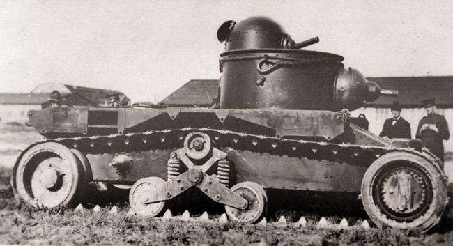 Tank Archives: First Soviet Tanks