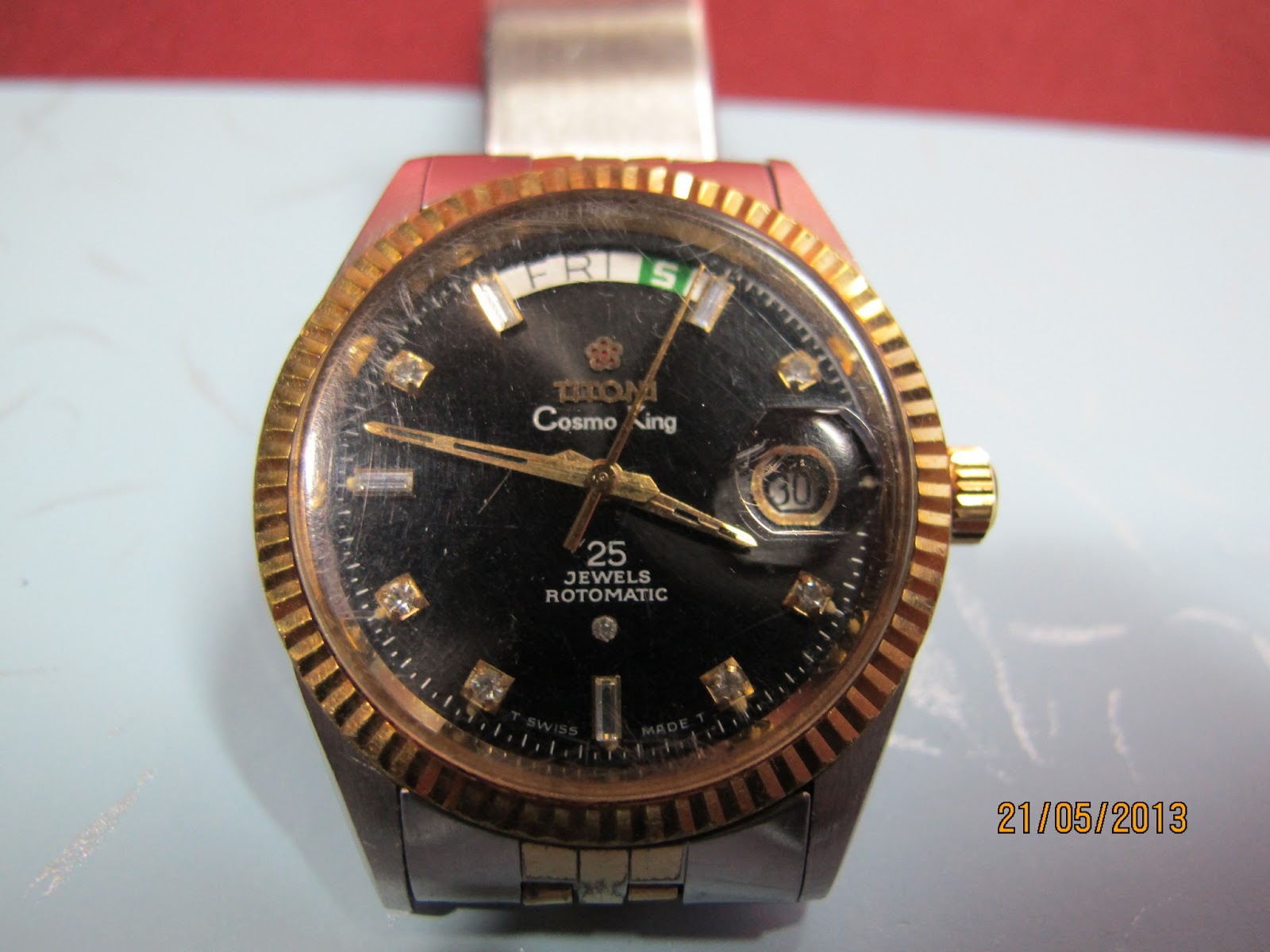 watchopenia: A titoni that built from parts