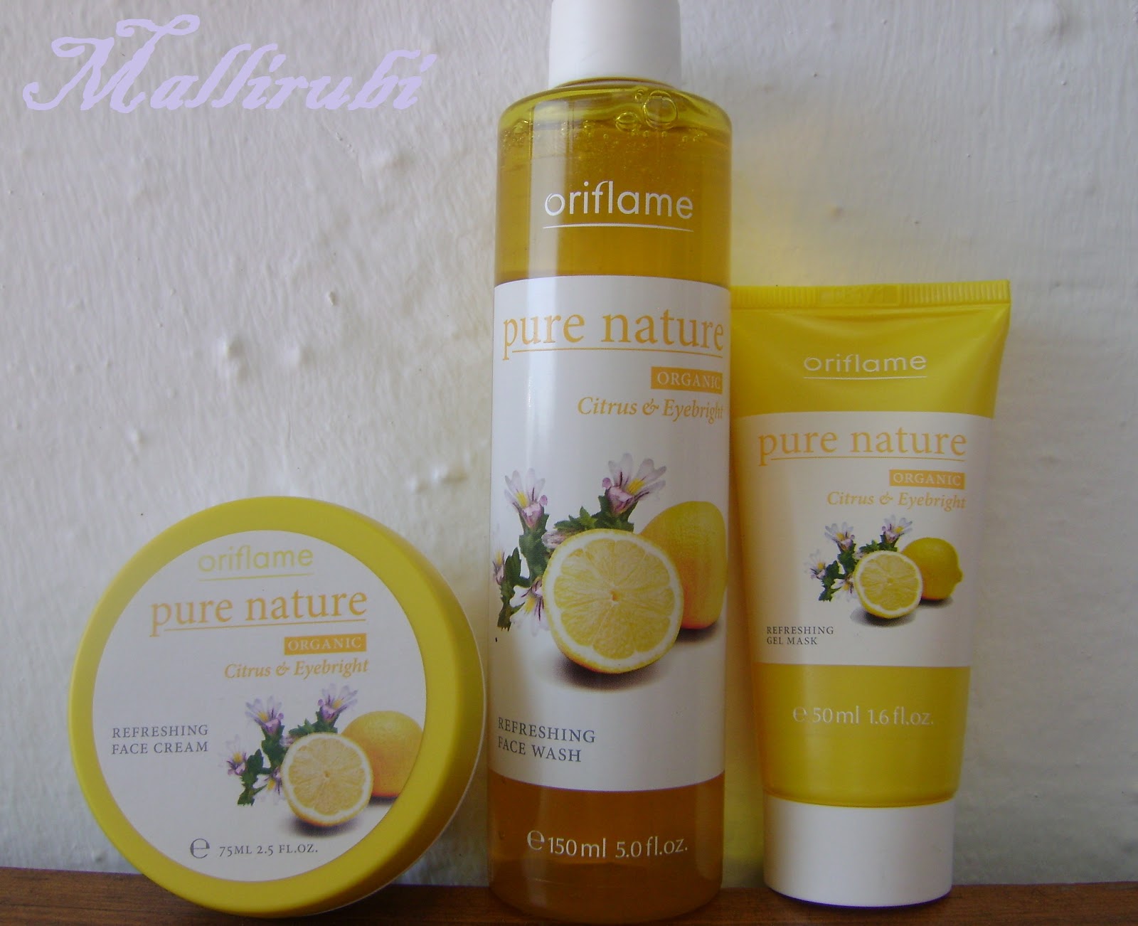 Compartiendo cositas: PURE NATURE ORGANIC DE ORIFLAME