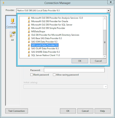 Microsoft SQL Server Integration Services: Using SAS as a source in SSIS
