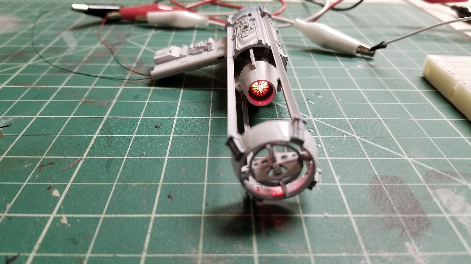 Bandai Y-Wing Starfighter Model Build: March 2018