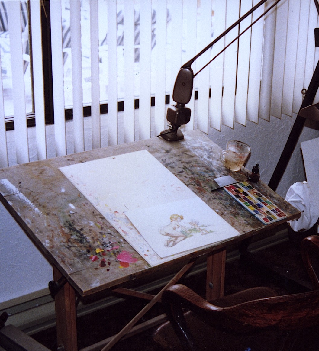 Frazetta: Frazetta's Last Watercolor