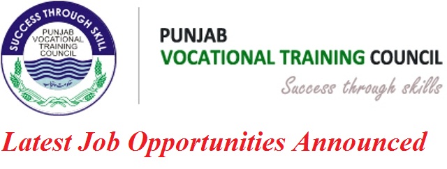 Govt of Punjab - Punjab Vocational Training Council (PVTC) Latest Jobs