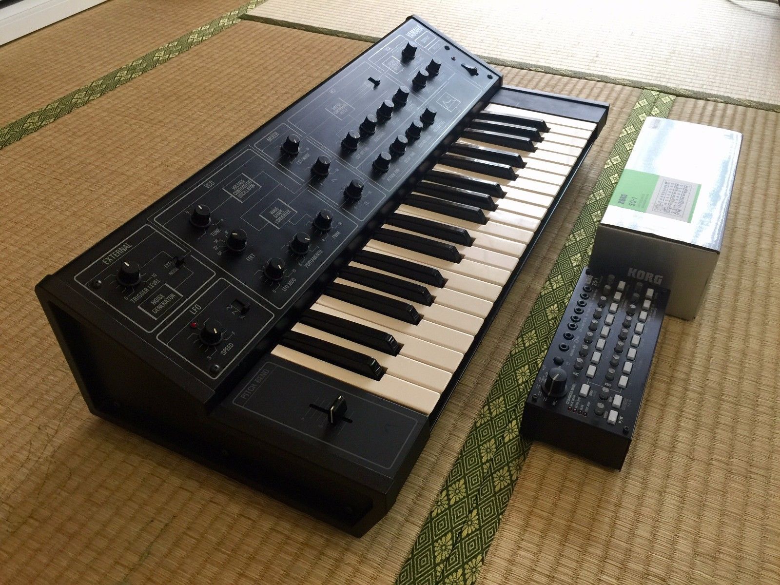 MATRIXSYNTH: Yamaha CS-5 SN 2707 w/ Korg SQ-1