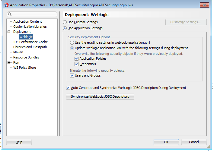 Oracle Adf World Adf Security Basics Part 7 Migrate Users Test All Users And Disabling Security