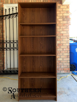 Southern Architectress: Bookcase Revamp
