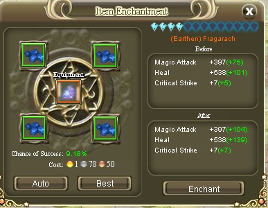 Crystal Saga Perfect Guide: Celestial Fragarach Weapon