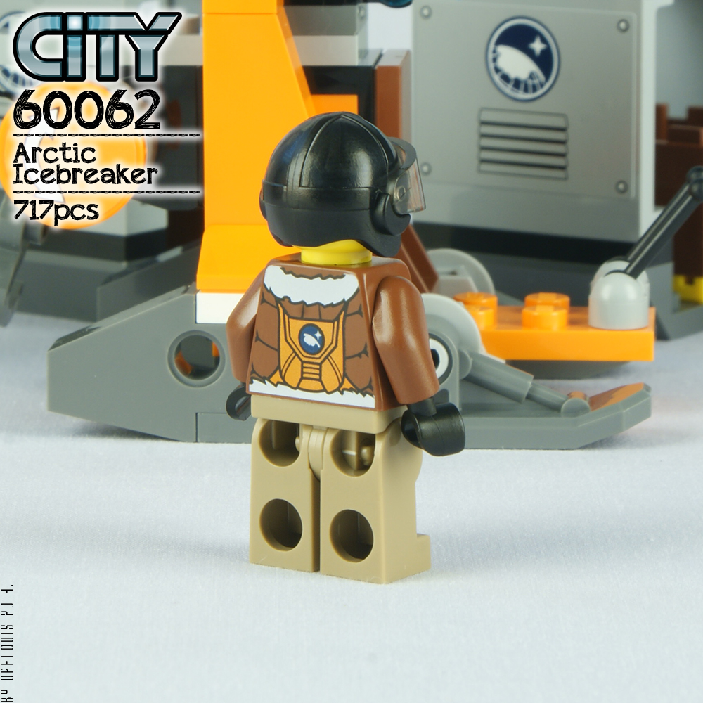 Opelouis's Toys Collection: LEGO City 60062 Arctic Icebreaker.