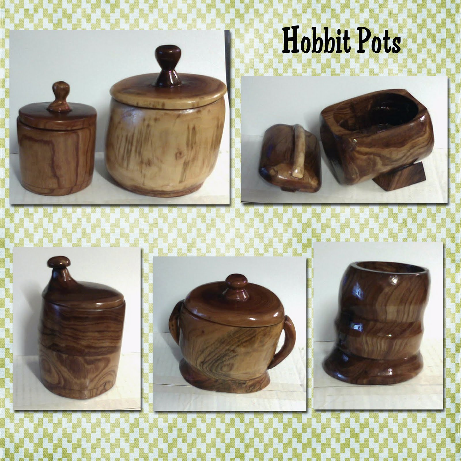 Ebor woodwork & Crafts: The latest Hobbit Pot & coaster collection