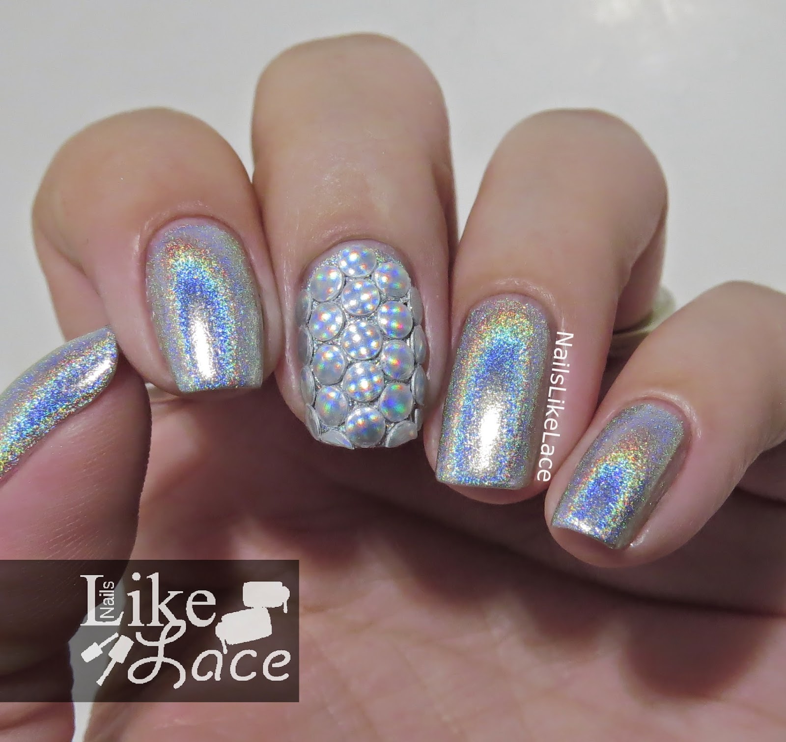 NailsLikeLace: Holo on Holo