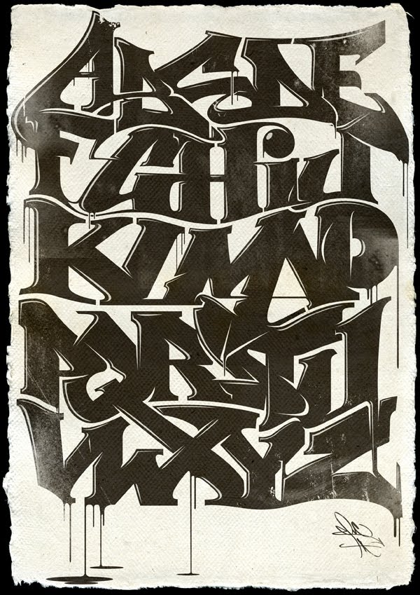 EPIC UNO: Street Fonts. EPIC's Alphabet.