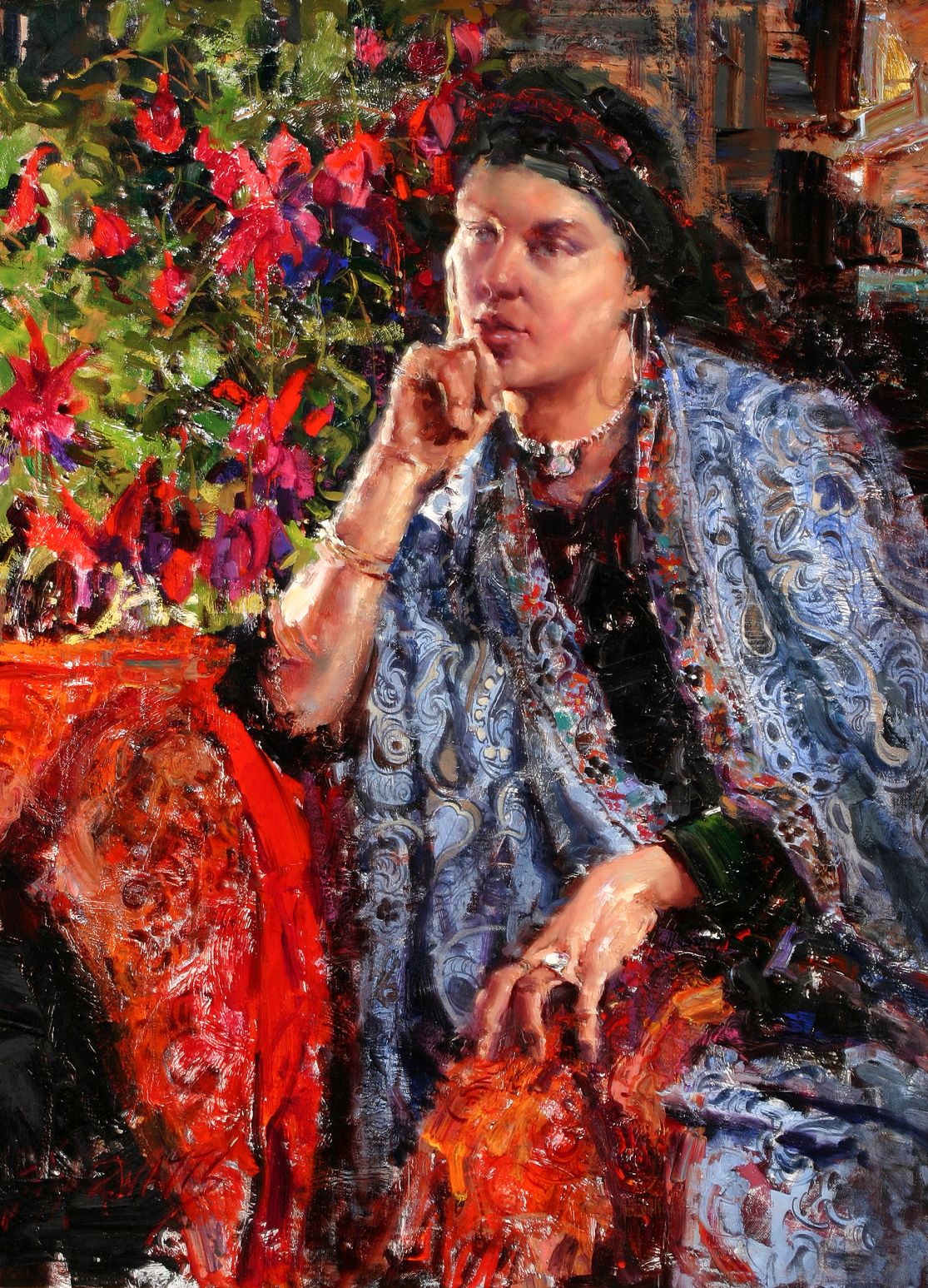 Jeffrey R. WATTS | Catherine La Rose ~ The Poet of Painting