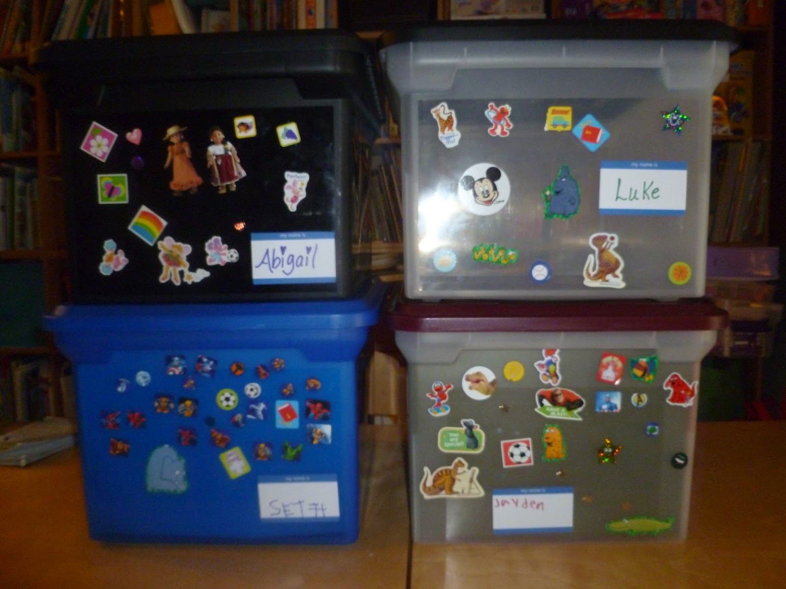 OUR NEW HOMESCHOOL WORK BIN SYSTEM - Mama to 6 Blessings