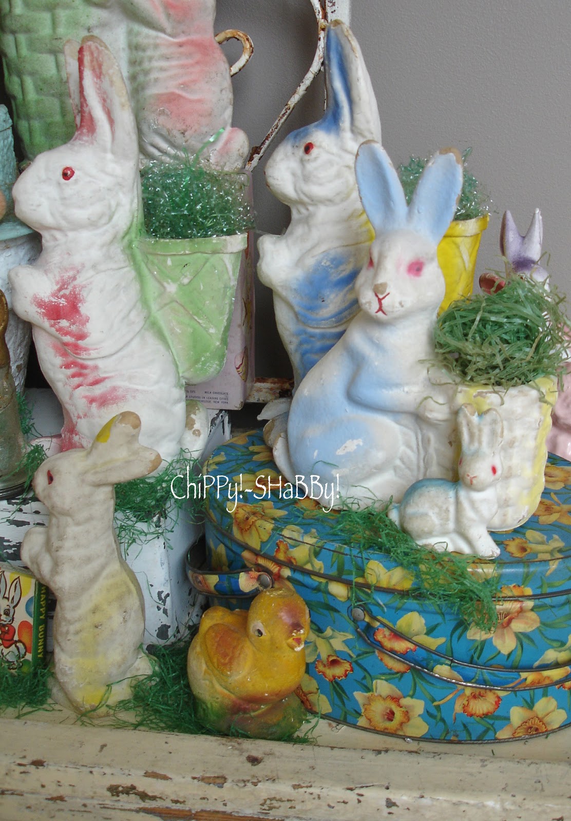 ChiPPy! - SHaBBy!: ViNtaGe Easter Bunnies *ChiPPy!-SHaBBy! S*T*Y*L*E...
