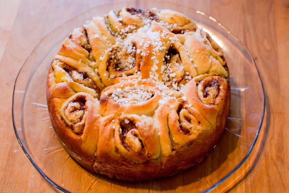 Kotihippi ja Leipuri: Vegaanista pullaa eli bostonkakkua