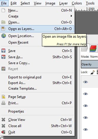 Jeannie Nadja Studios: Gimp Zombie Tutorial
