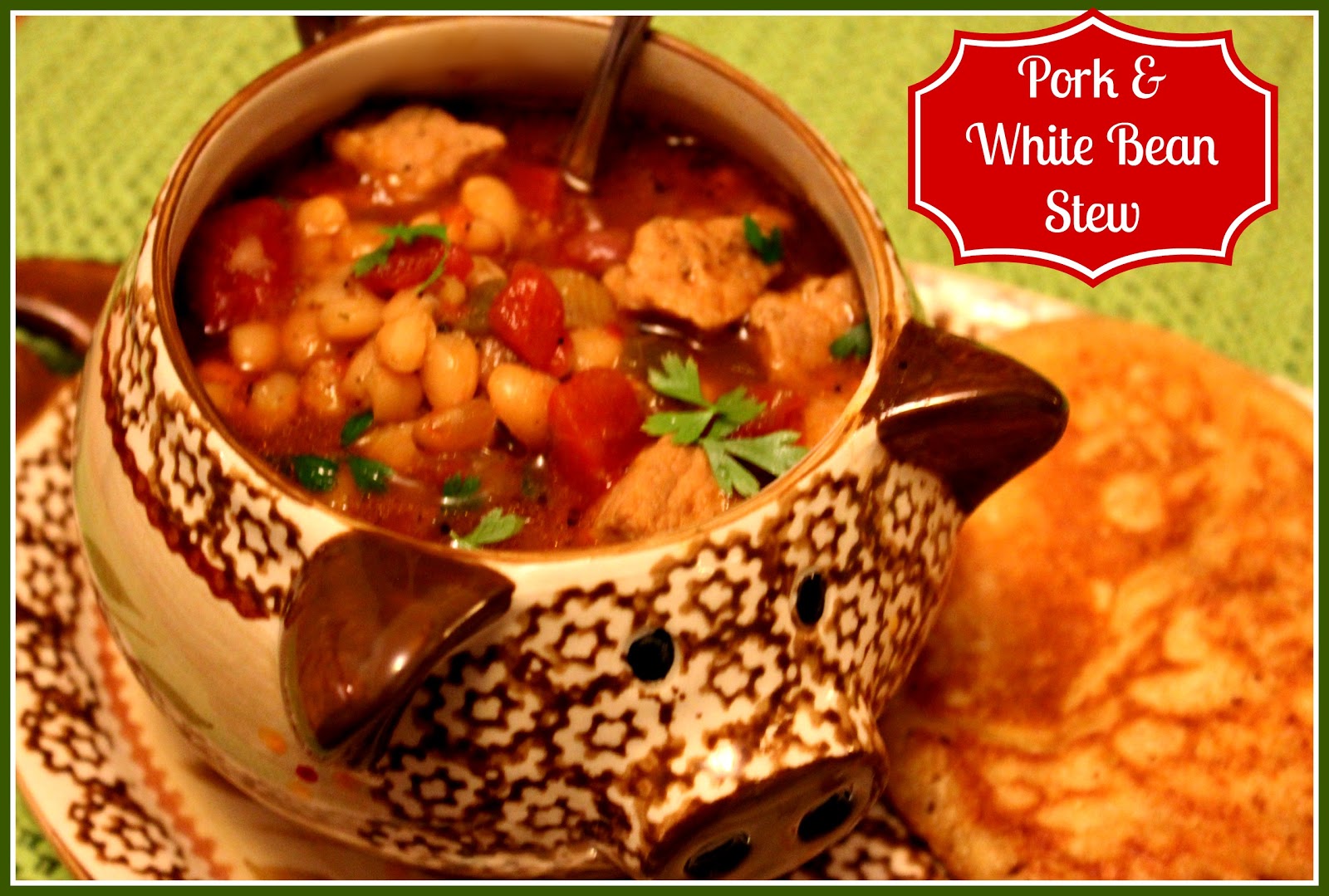 Sweet Tea and Cornbread: Pork & White Bean Stew!