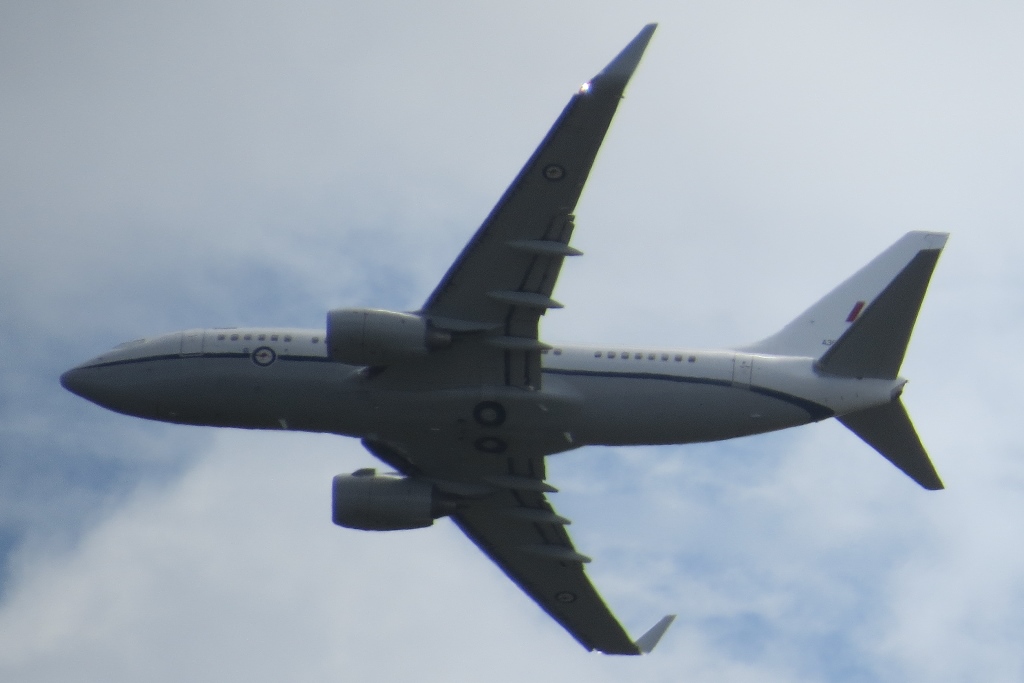 Central Queensland Plane Spotting: RAAF Boeing B737-7DT(BBJ) A36-001 ...