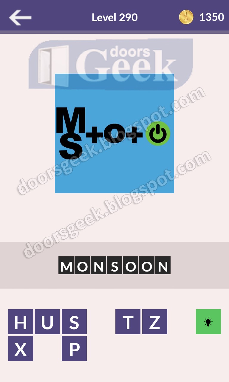 Fun Ways to Think - Level 290 ~ Doors Geek