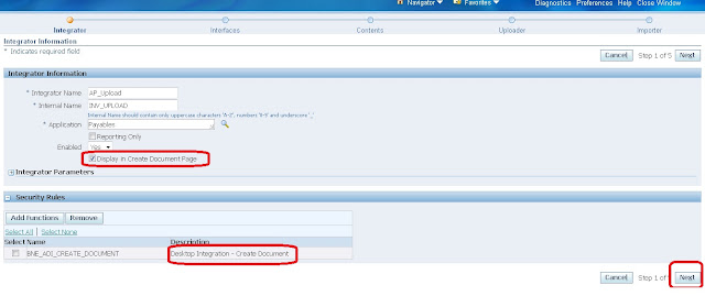 How to Upload AP Invoices using Oracle WebADI Custom Integrator | Oracle Techno & Functional