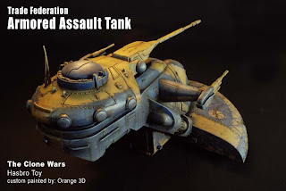 Orange 3D Plastic: hasbro AAT custom paint