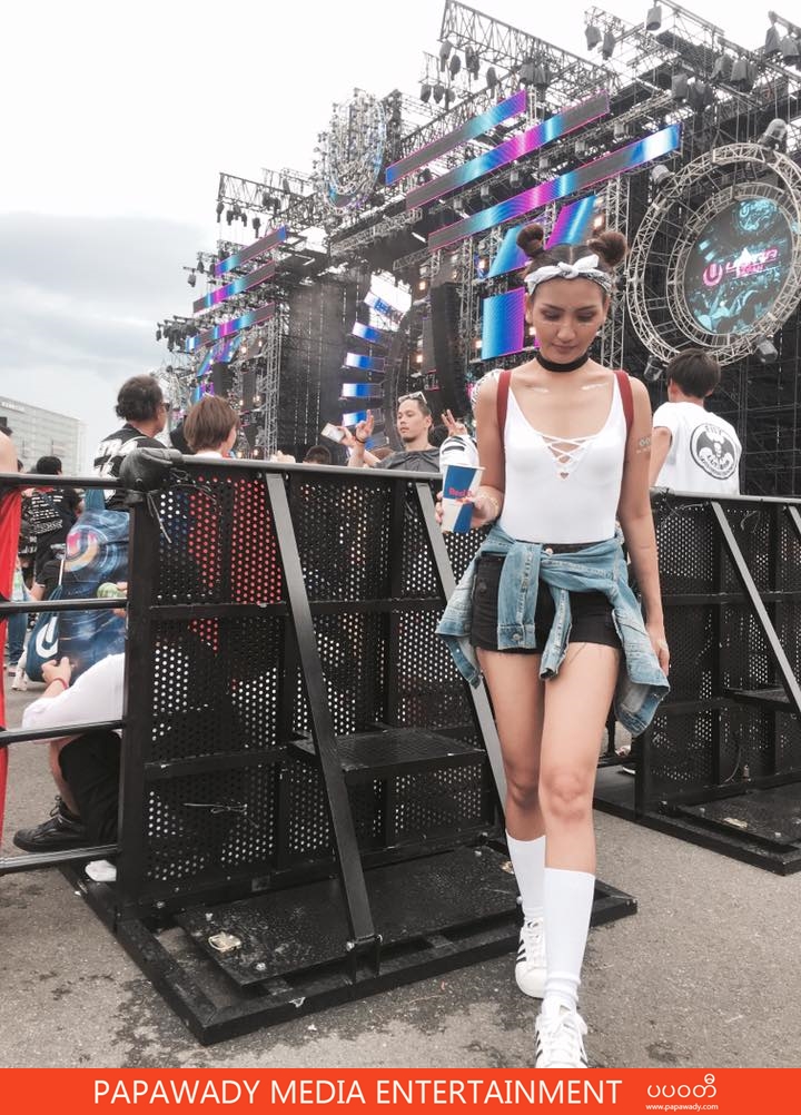 M Seng Lu Having Fun At Ultra Japan 2016