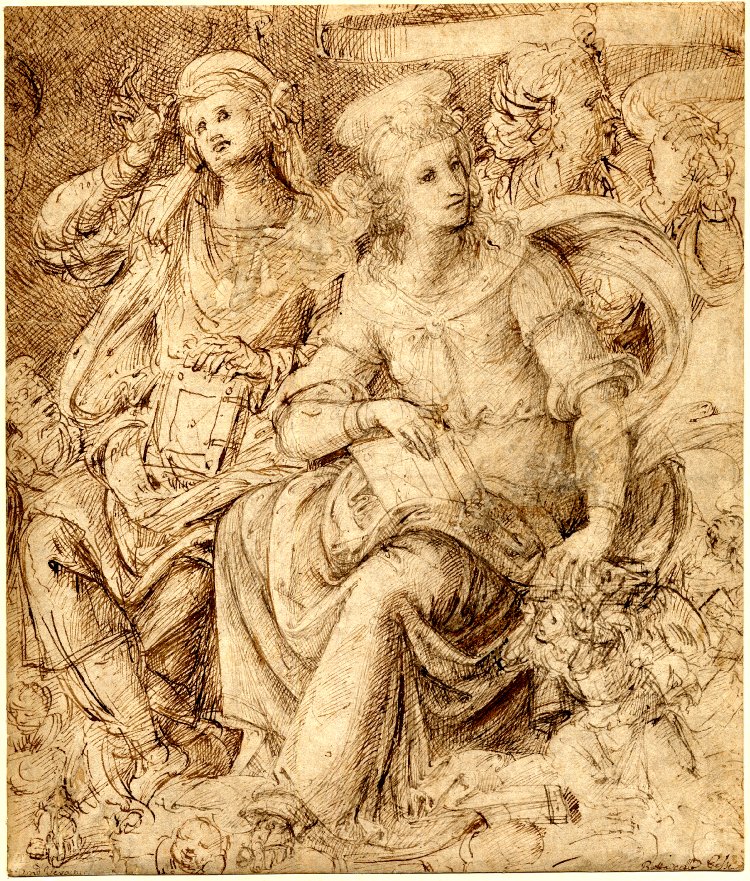 Spencer Alley Baldassare Peruzzi Drawings In The British Museum
