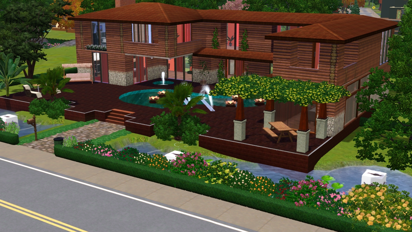 The Sims Giuly - Download e tutorial di The Sims 3: Wood House