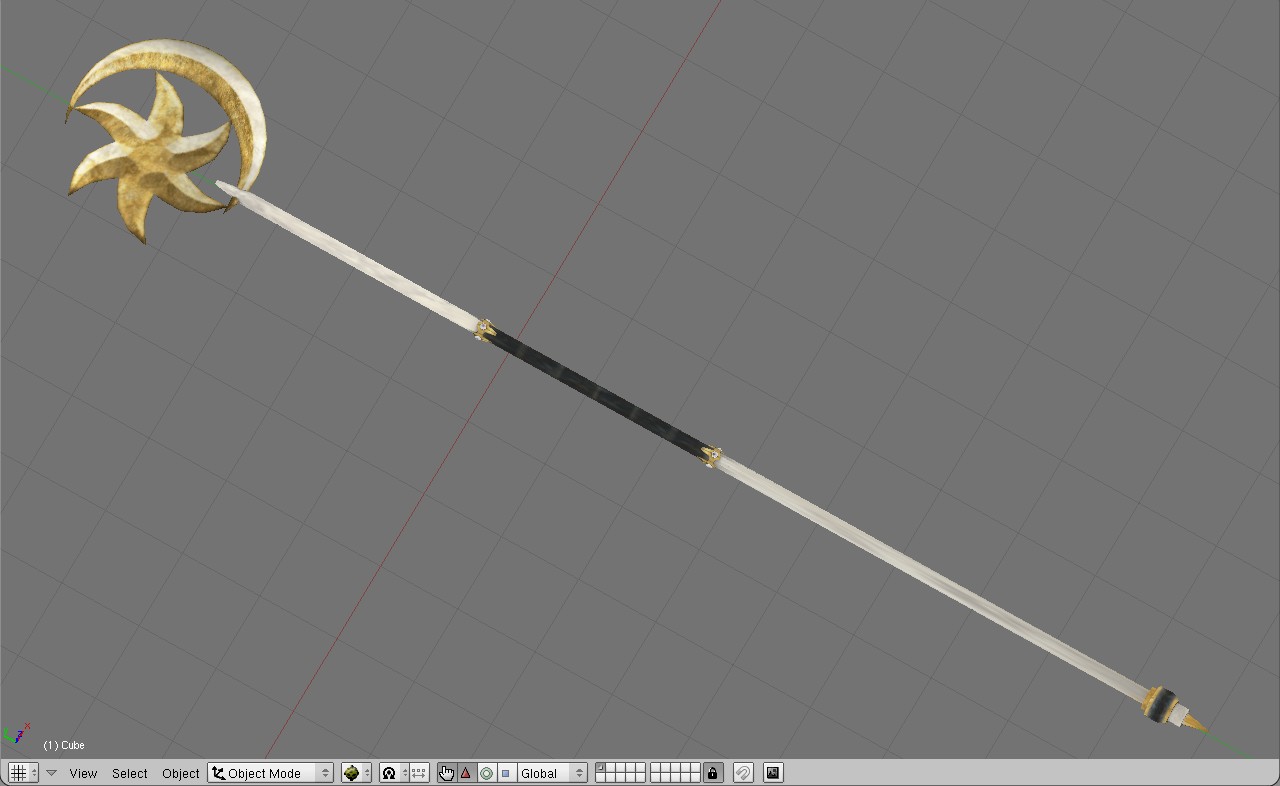 Melchior Dahrk's Realm: Moon-and-star staff