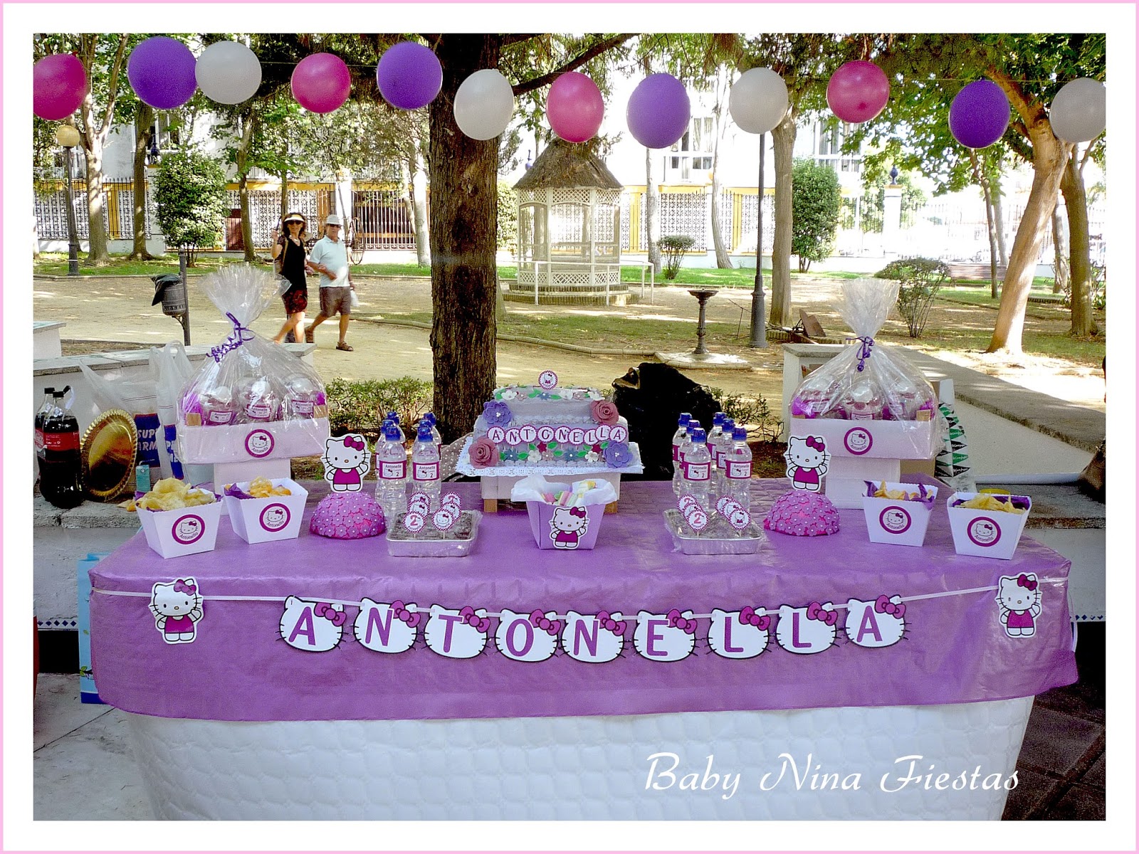 Baby Nina Fiestas: Cumple Hello Kitty para Antonella