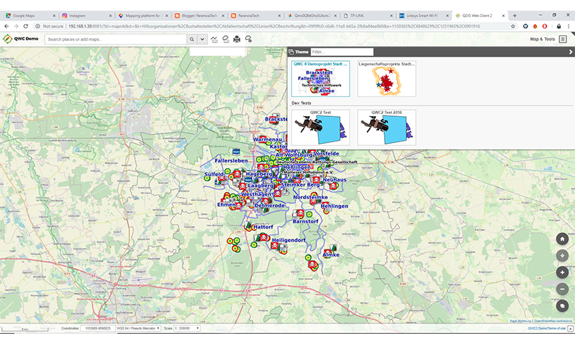 Install Qgis web client 2 server