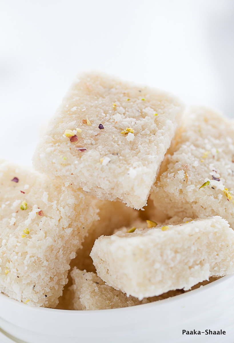 Paaka-Shaale: Kobbari Mithai aka Coconut Fudge