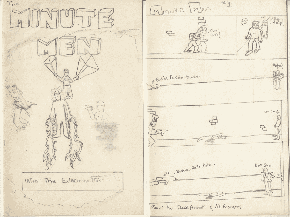 David Hudnut Story Works: Machine-guns go BUDDA-BUDDA